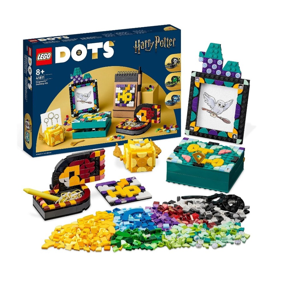 New LEGO DOTS HARRY POTTER 41811 HOGWARTS DESKTOP KIT - Own4Less